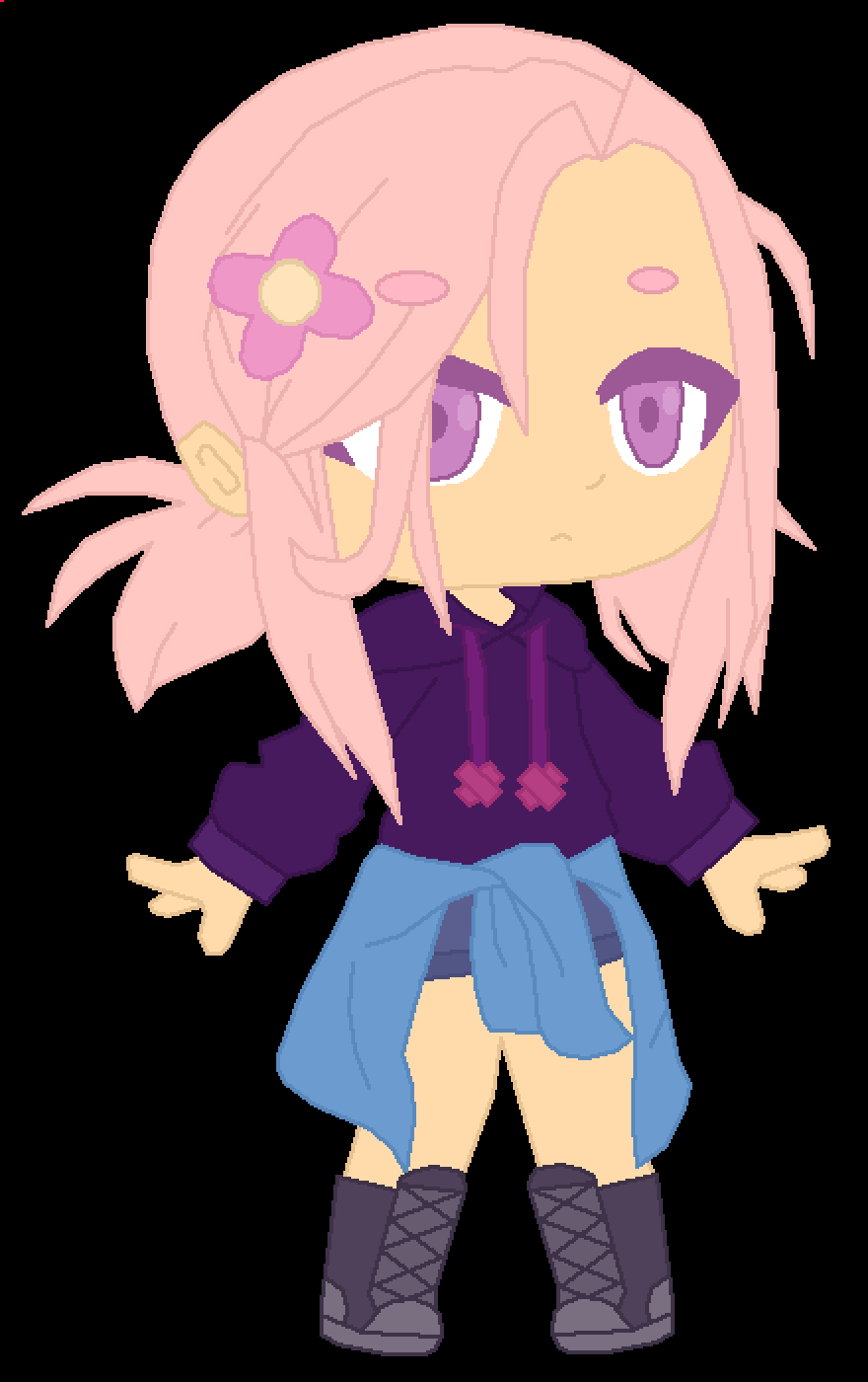 Pixilart - LiTtLe gIrL GaChA BaSe by animeeeelover