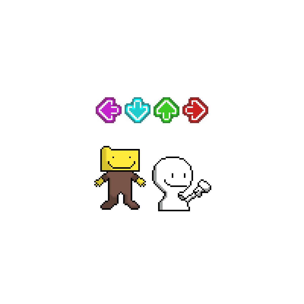 Pixilart - bob and ron sprites by someonehelpme