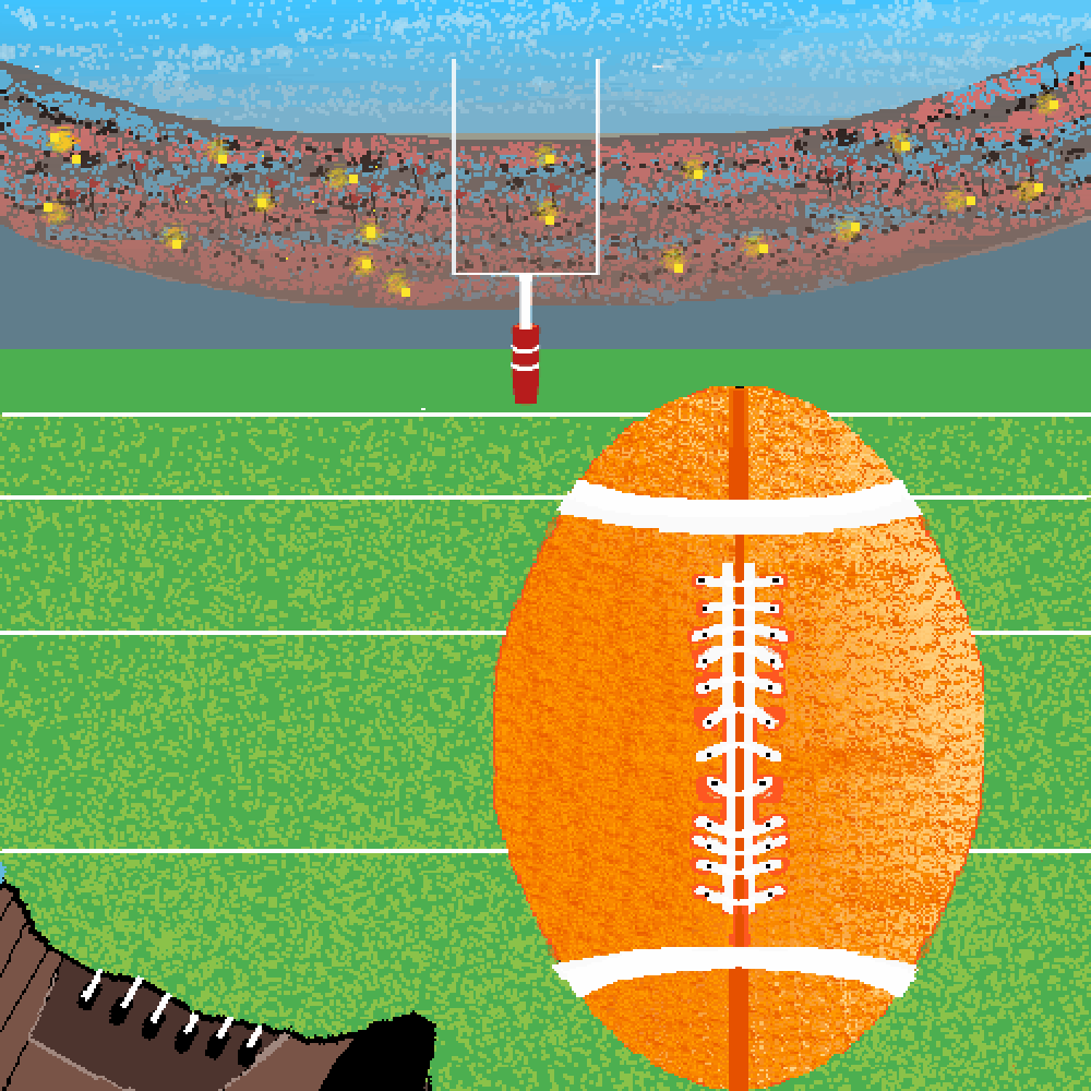 Pixilart - Football by Ganesar