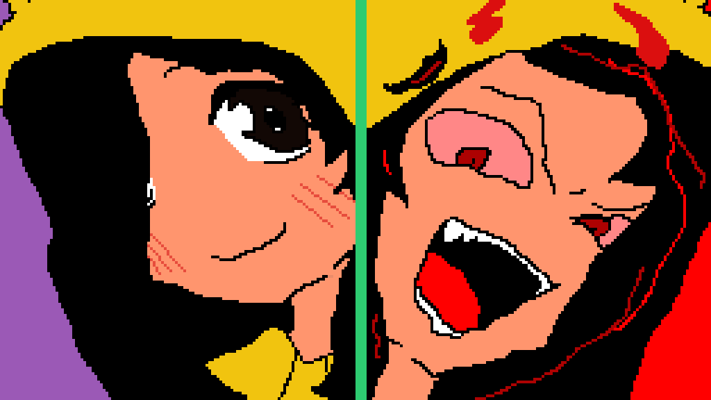 Pixilart - You and your evil side COLLAB by Koichi