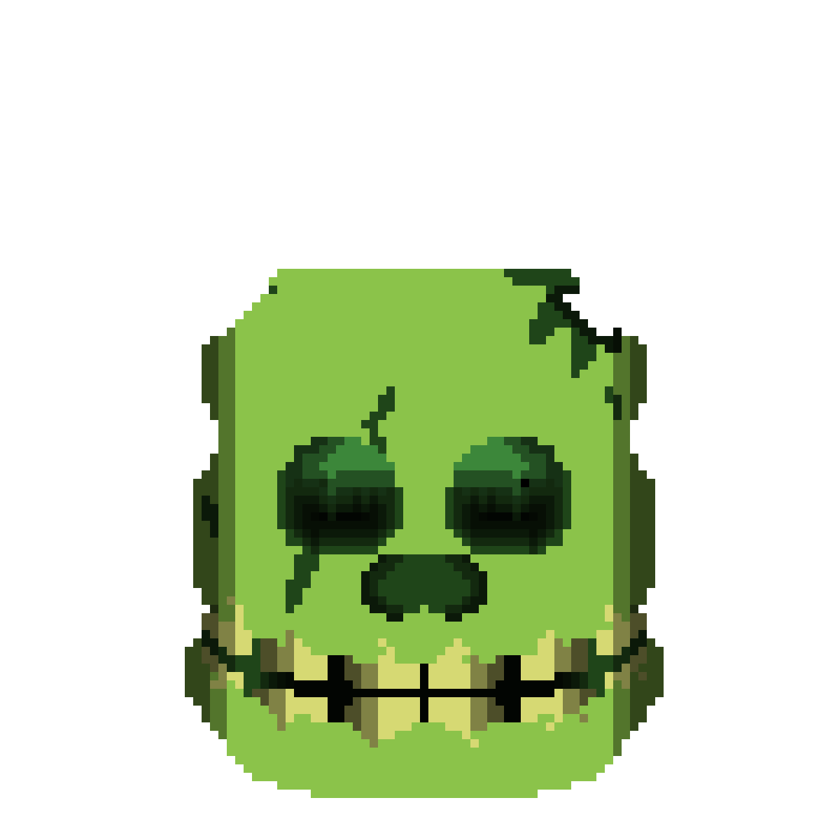 Pixilart - SpringTrap Head? by TacitYapper9