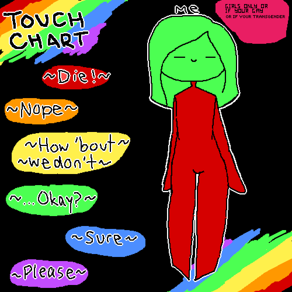 Editing my touching chart - Free online pixel art drawing tool - Pixilart