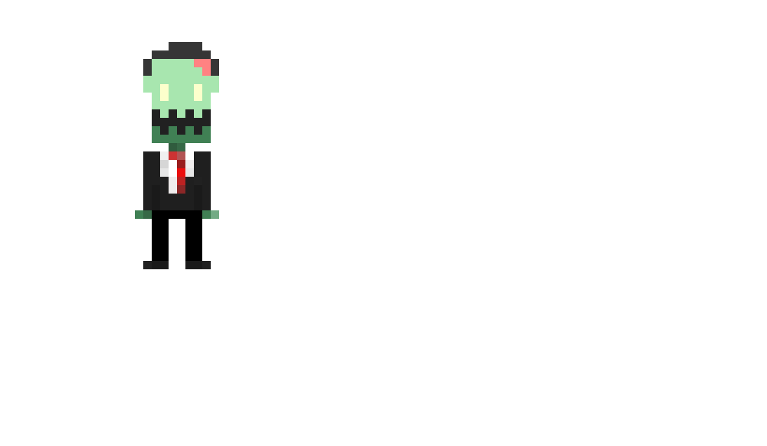 Pixilart - Pixel Zombie by jordan-devenpor