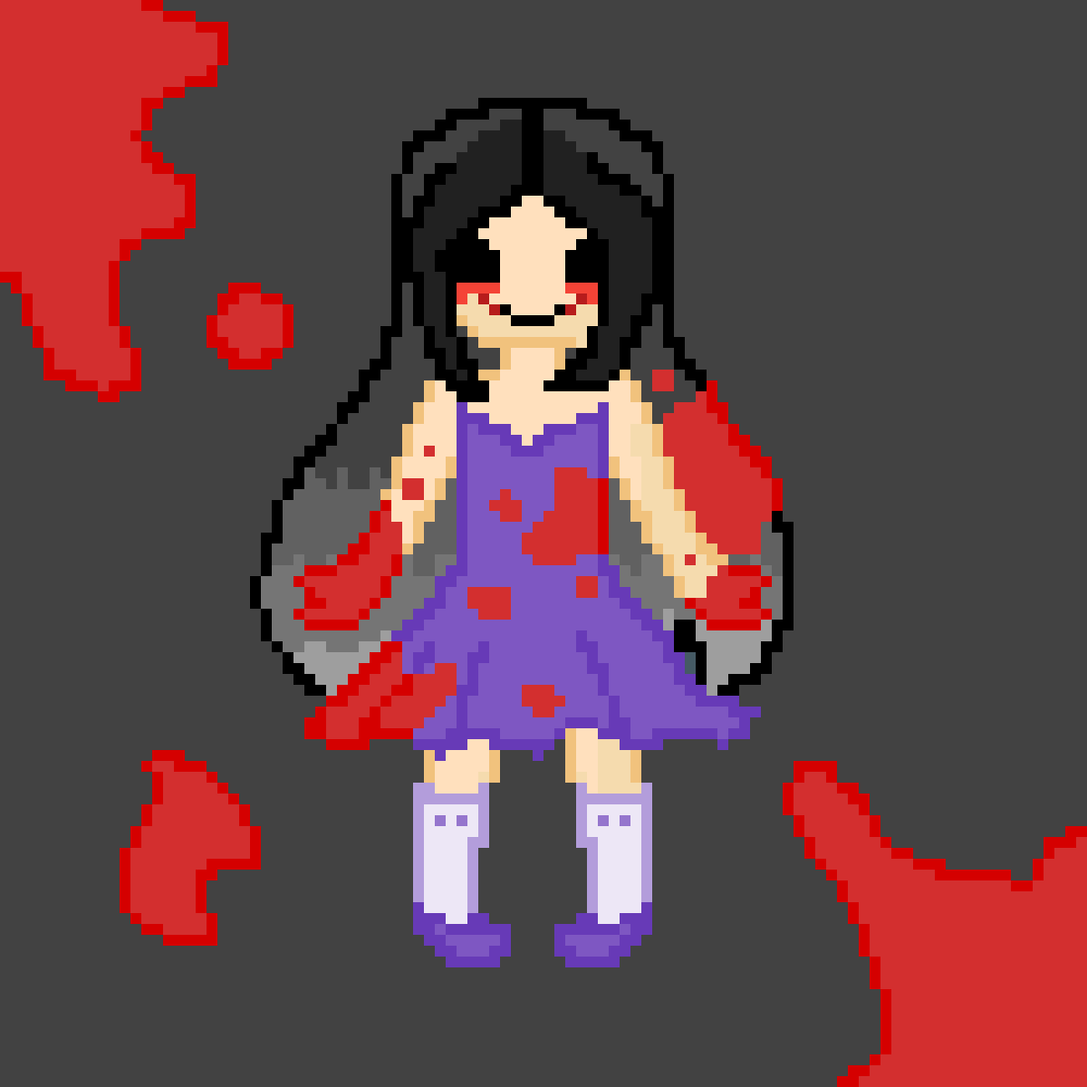 Editing lil cute girl - Free online pixel art drawing tool - Pixilart