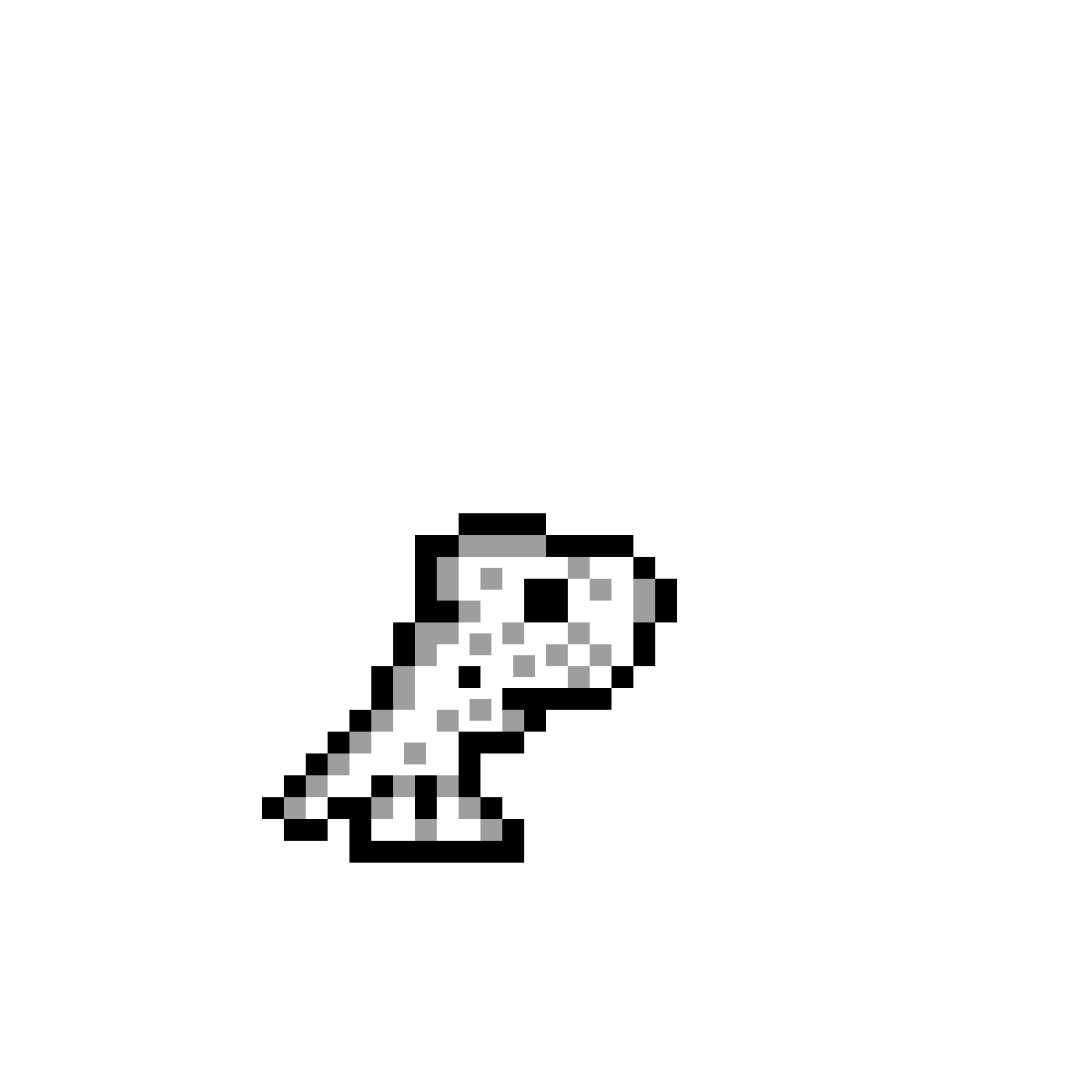 Pixilart - bone dino by Anonymous