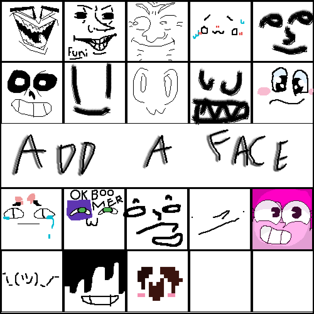 Editing Chara face - Free online pixel art drawing tool - Pixilart
