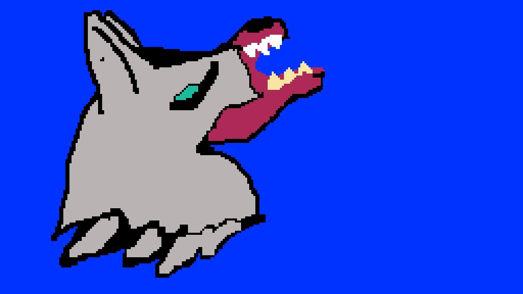 Pixilart - Dire Wolf by Djayden10