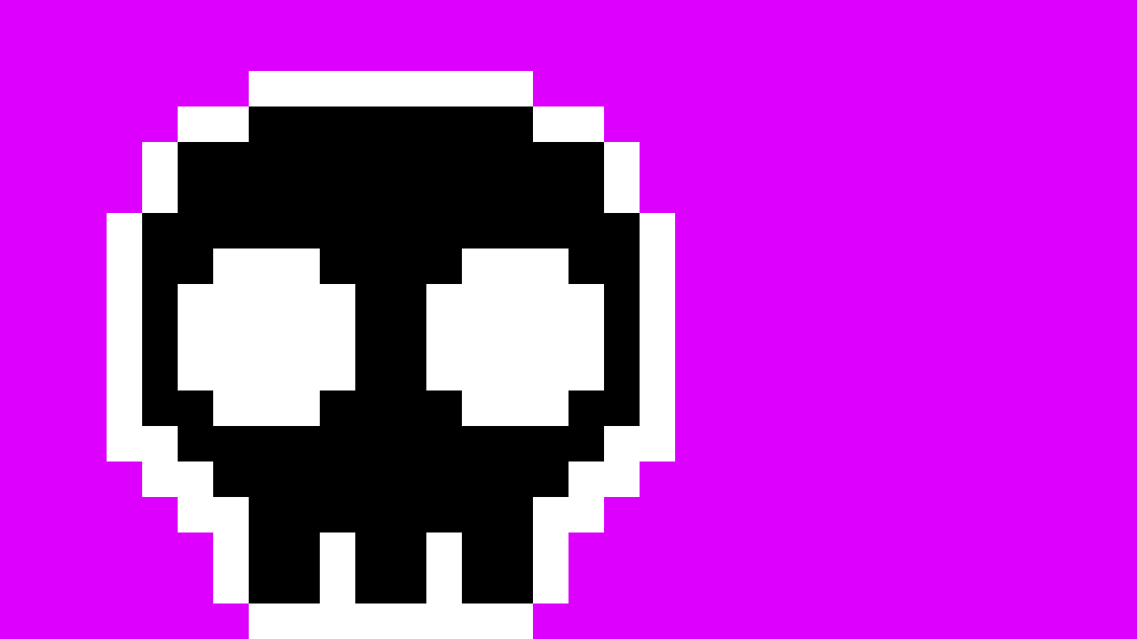 Pixilart - Scull by Rebel2222