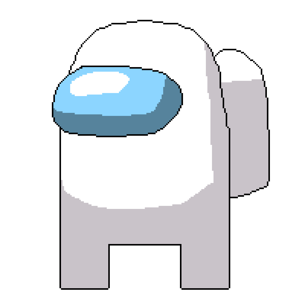 Editing Among us base - Free online pixel art drawing tool - Pixilart