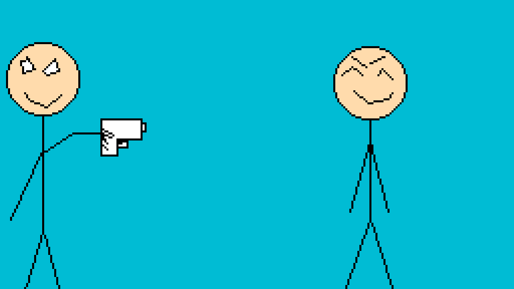 Pixilart - Catch a bullet by MY-NAME-IS-JR