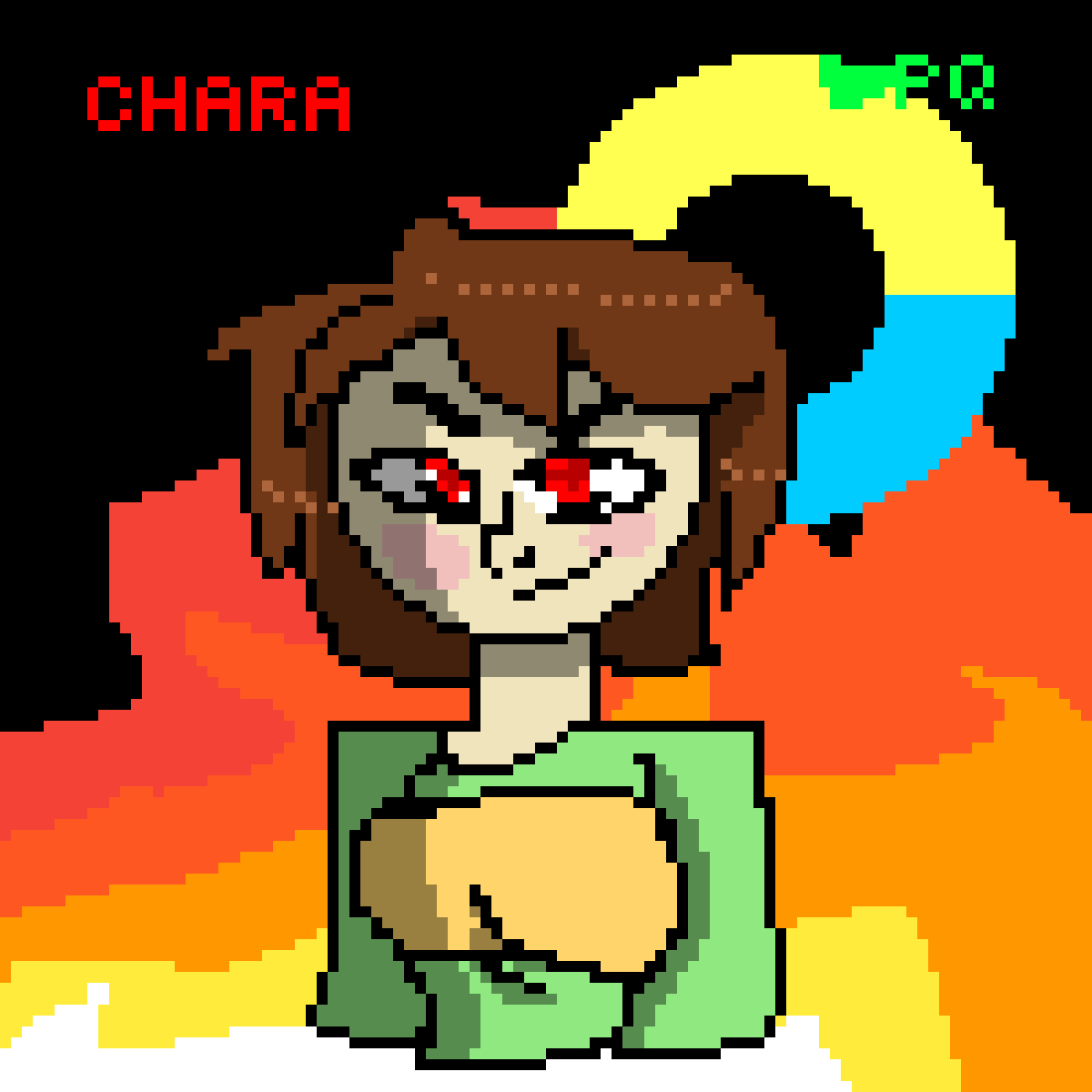 Pixilart - Chara pixelart by Anonymous