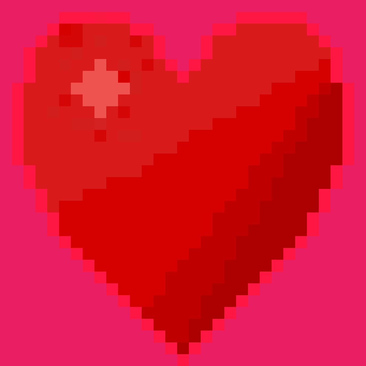 Pixilart - Pixel Heart by LeeCloud27