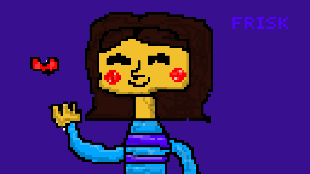 Pixilart - frisk by Kittyraptor