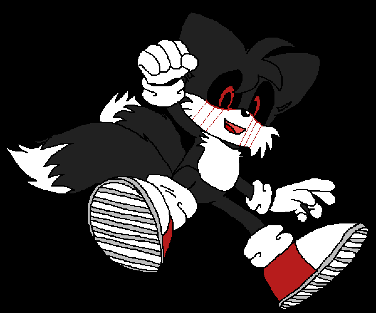 Editing tails exe - Free online pixel art drawing tool - Pixilart