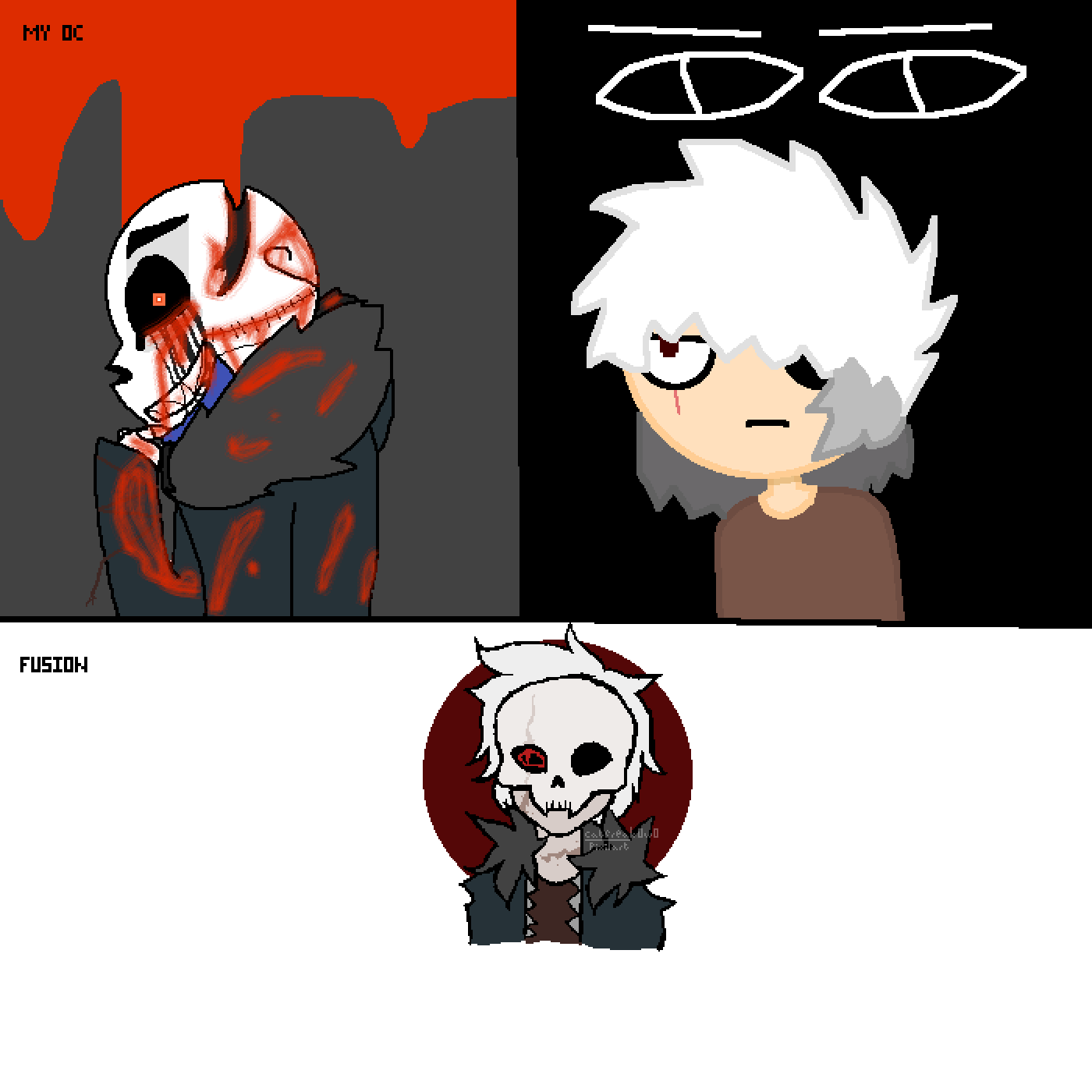 Pixilart - edgy UwU by BendyVend