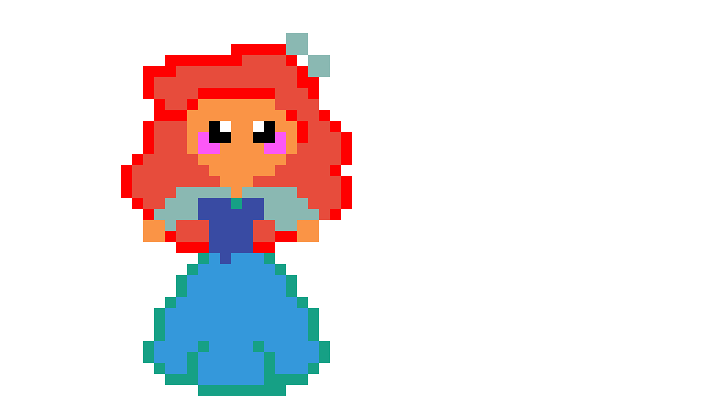 Editing Derpy Ariel!! - Free online pixel art drawing tool - Pixilart