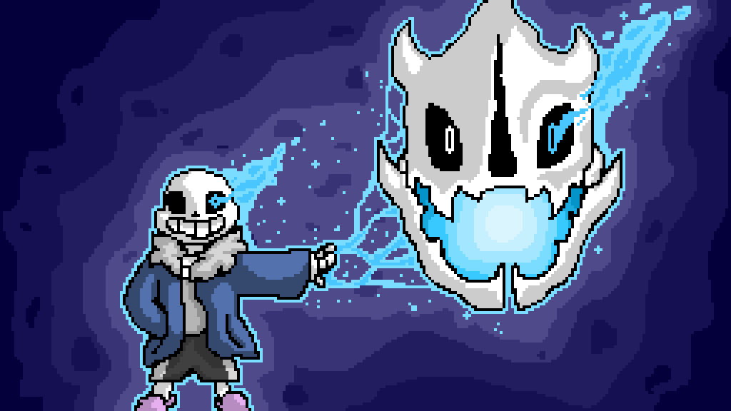 Pixilart - Bad time [Undertale Fanart] by MidnightStar89