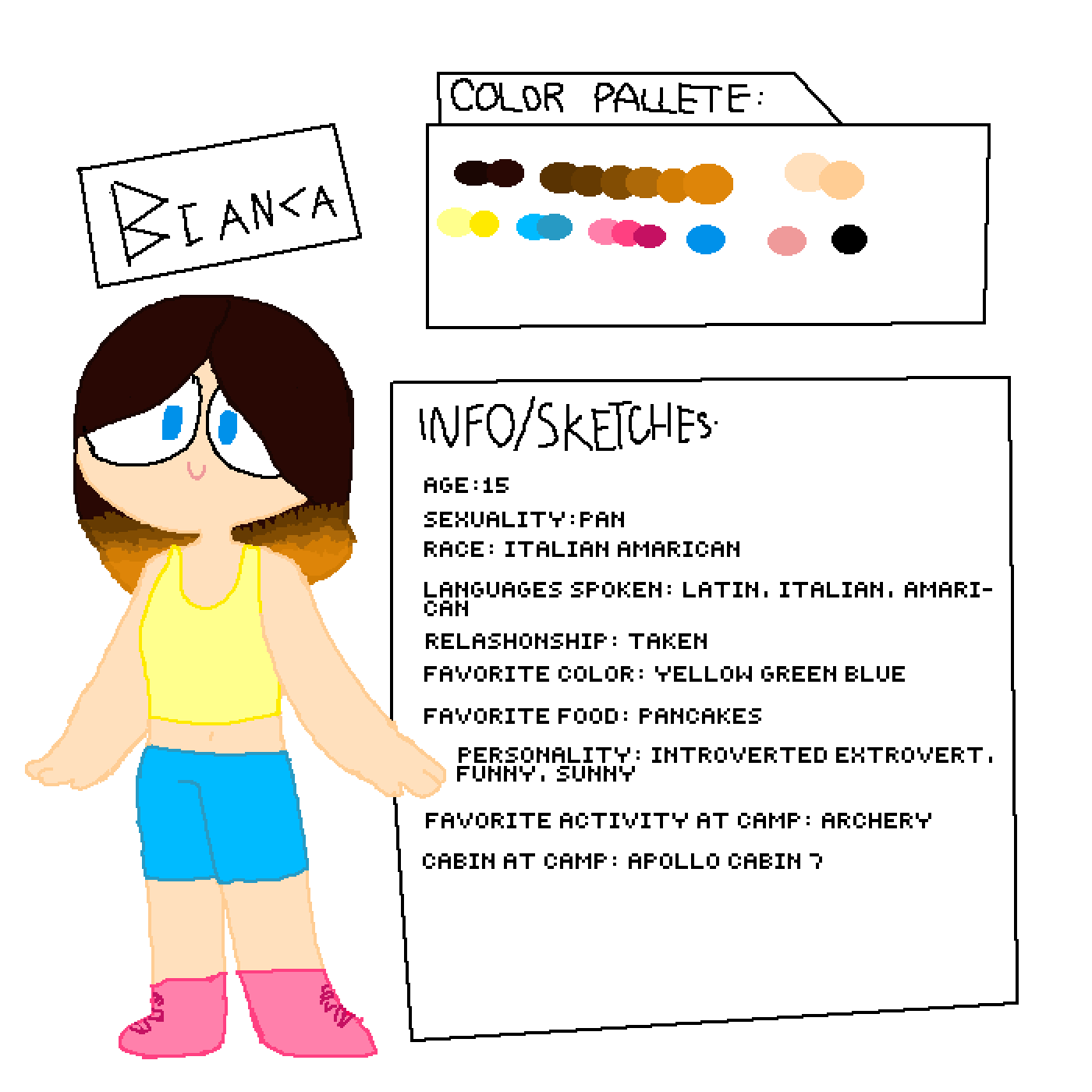 Pixilart - BIANCA by Day100