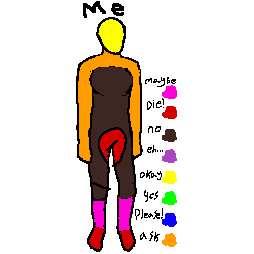 Editing body chart - Free online pixel art drawing tool - Pixilart