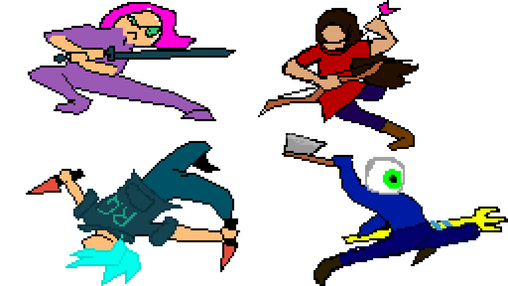 Pixilart - Fight Collab ~Add Your Oc! by sholtan