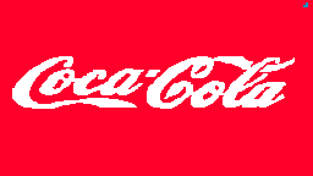 Pixilart - Coco-Cola Logo by dangravestock