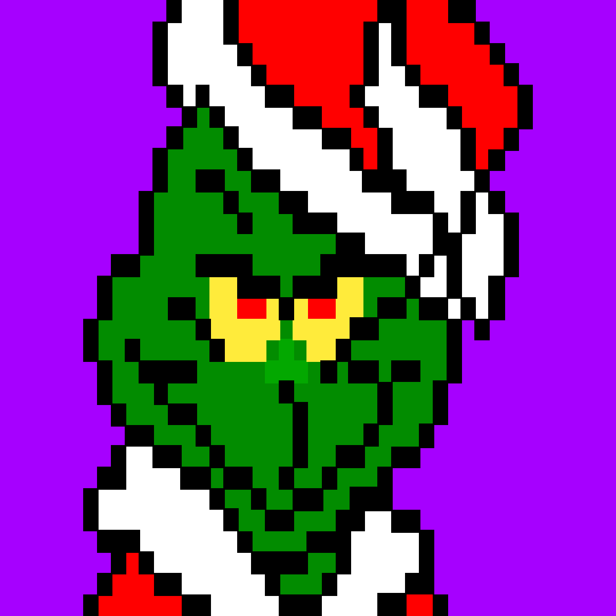 Pixilart - The Grinch by xxFoxtail9xx