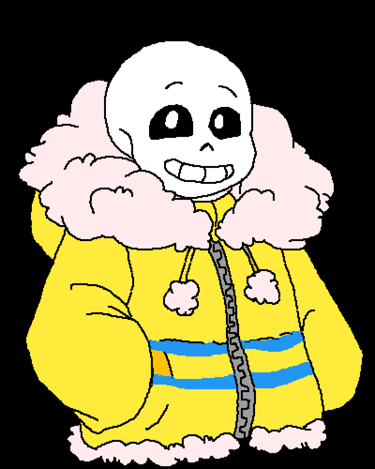 Pixilart - outertale sans by THECAPTAIN85
