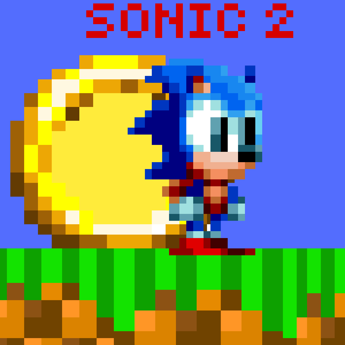 Pixilart - Sonic The Hedgehog 2 by Puppy070