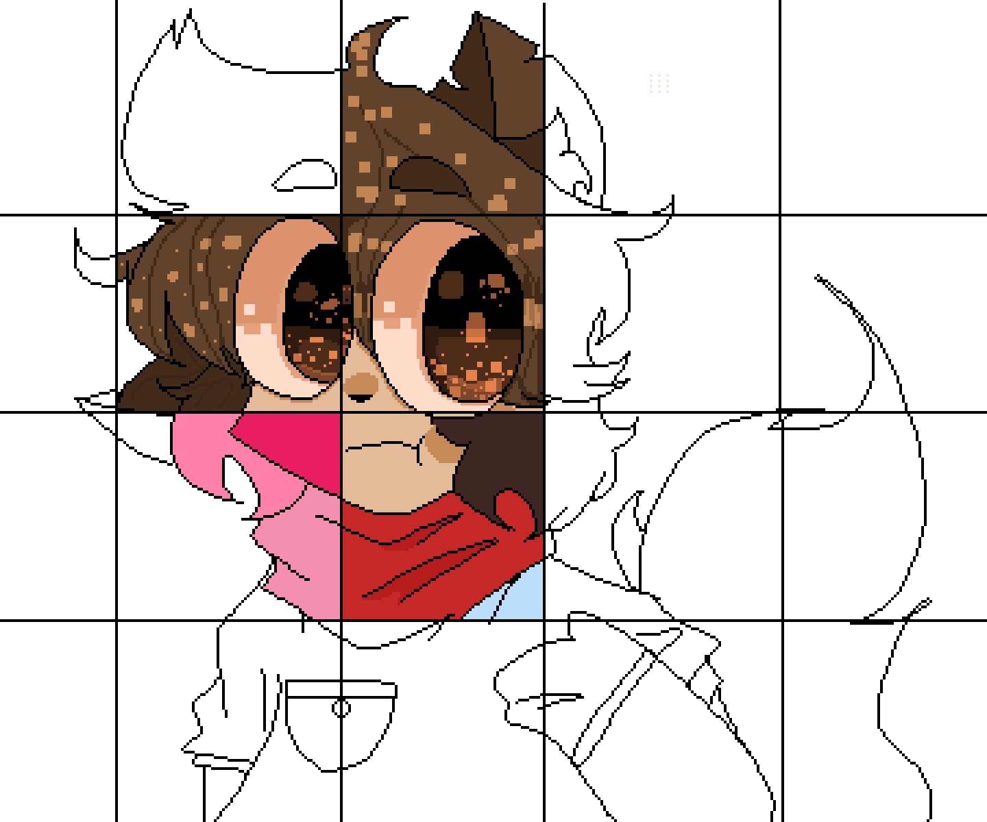 Pixilart - Collab Coloring by Anoood2000Fan