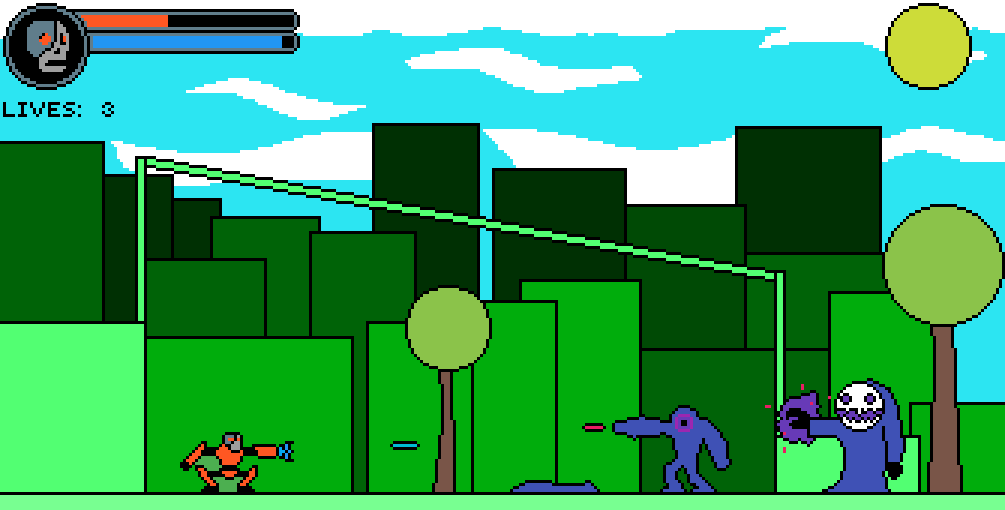 Pixilart - 8-Bit Side Scroller! by StoneDemon27