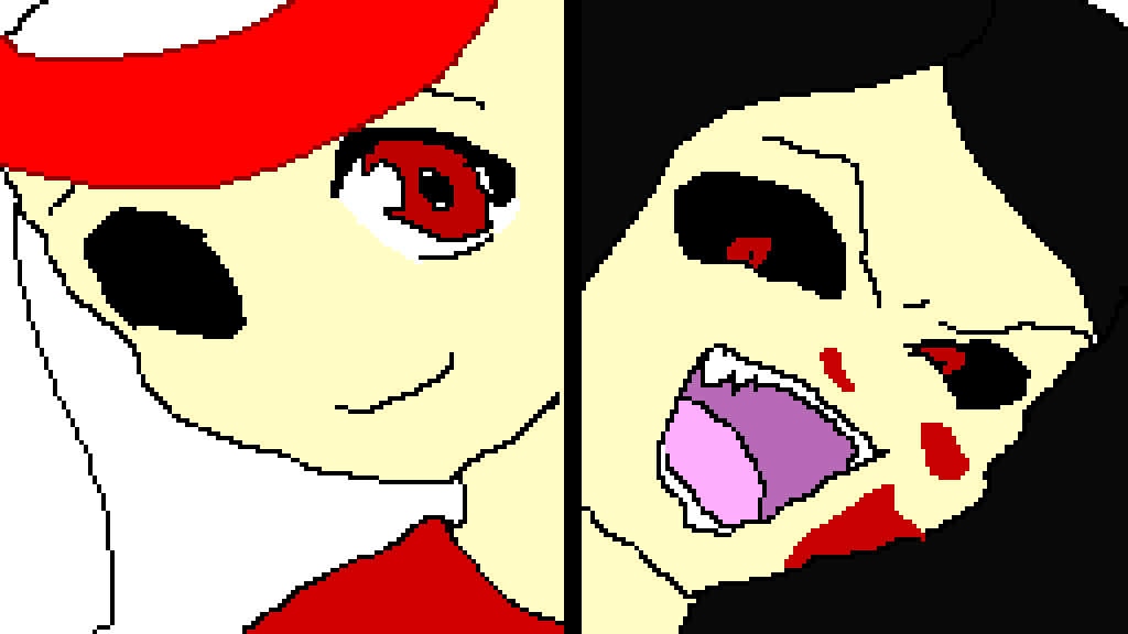 Editing You and your evil side COLLAB - Free online pixel art drawing ...