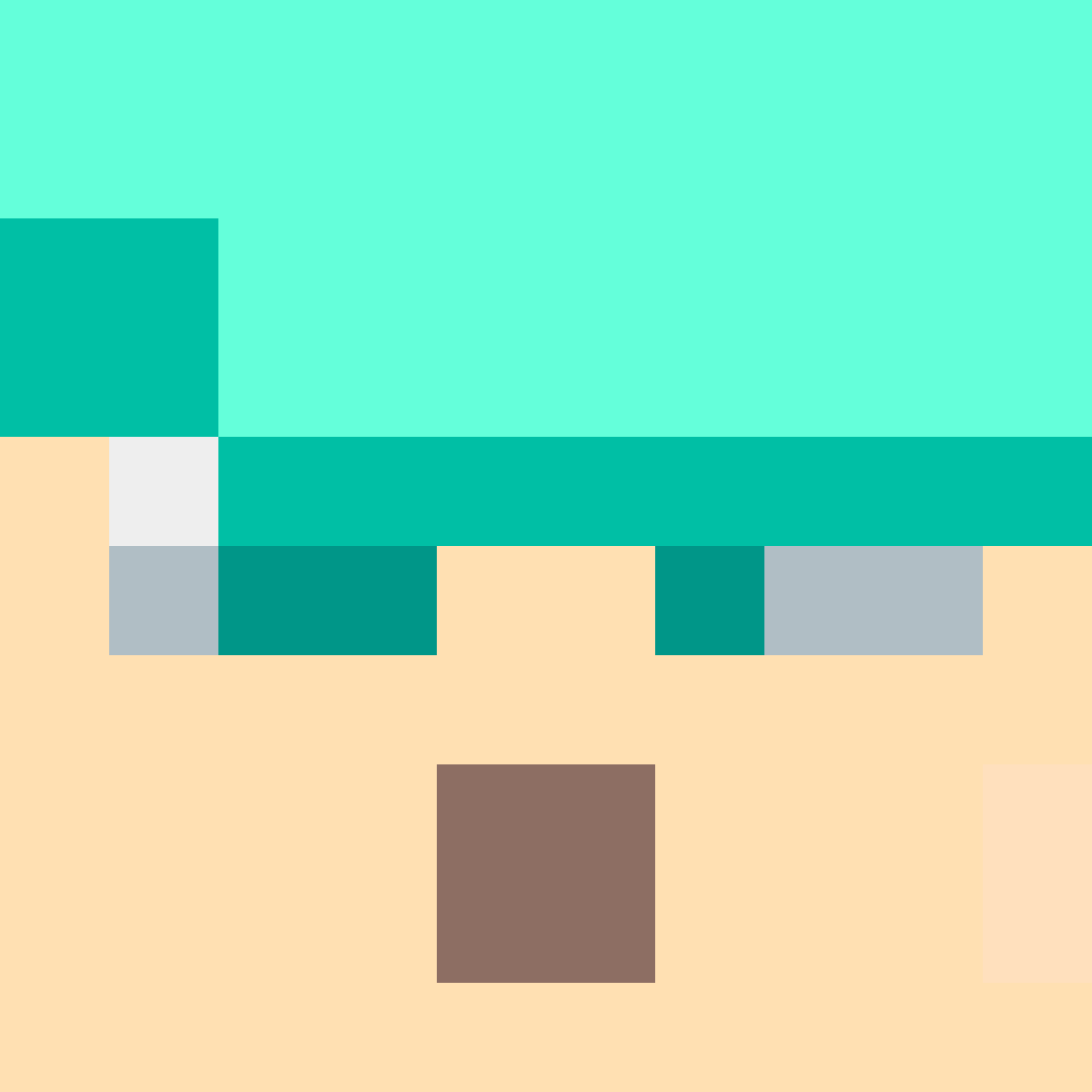 Pixilart - Minecraft face by Uijin