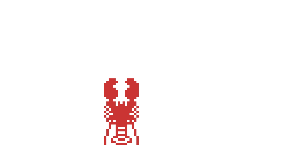 Editing Pixel Lobster - Free online pixel art drawing tool - Pixilart