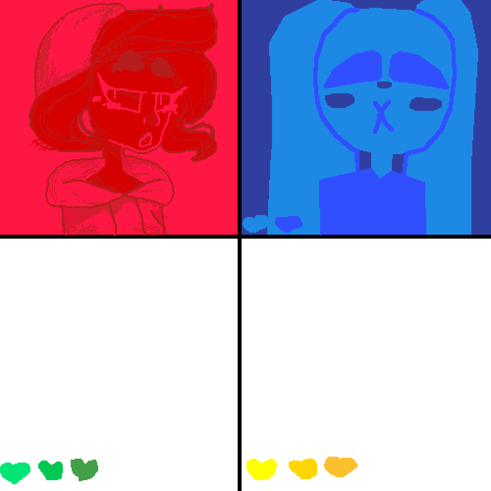 Pixilart - 3 color thingy. by MattPie1174