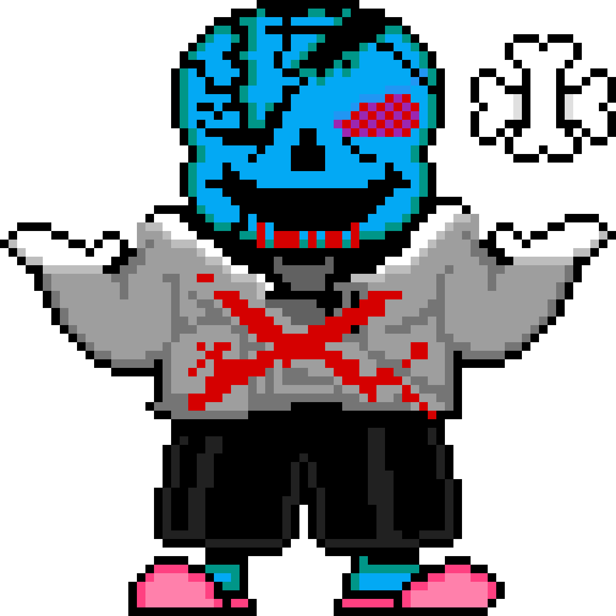 Pixilart - Blueblood LB phase four by Pikaboy9