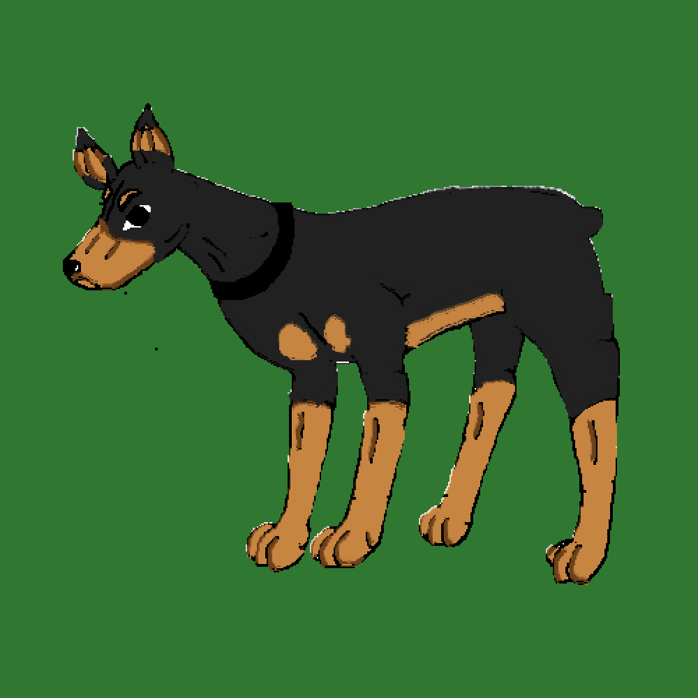Editing Doberman - Free online pixel art drawing tool - Pixilart