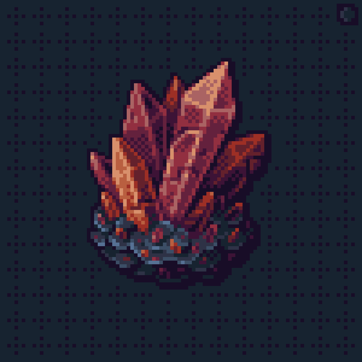 Pixilart - Infernite Geode by Eclipse89