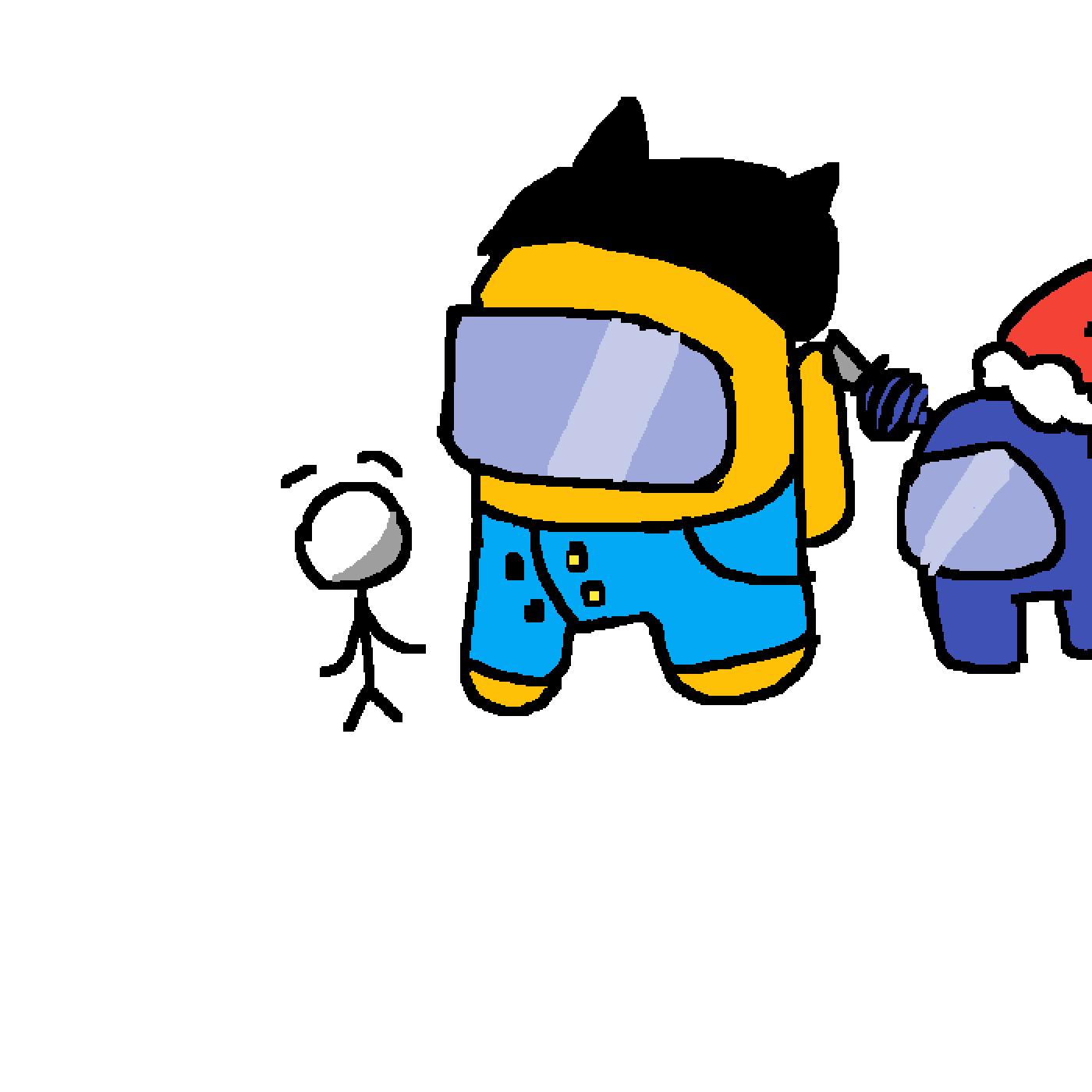 Pixilart - Among us by Kids-annoy-me