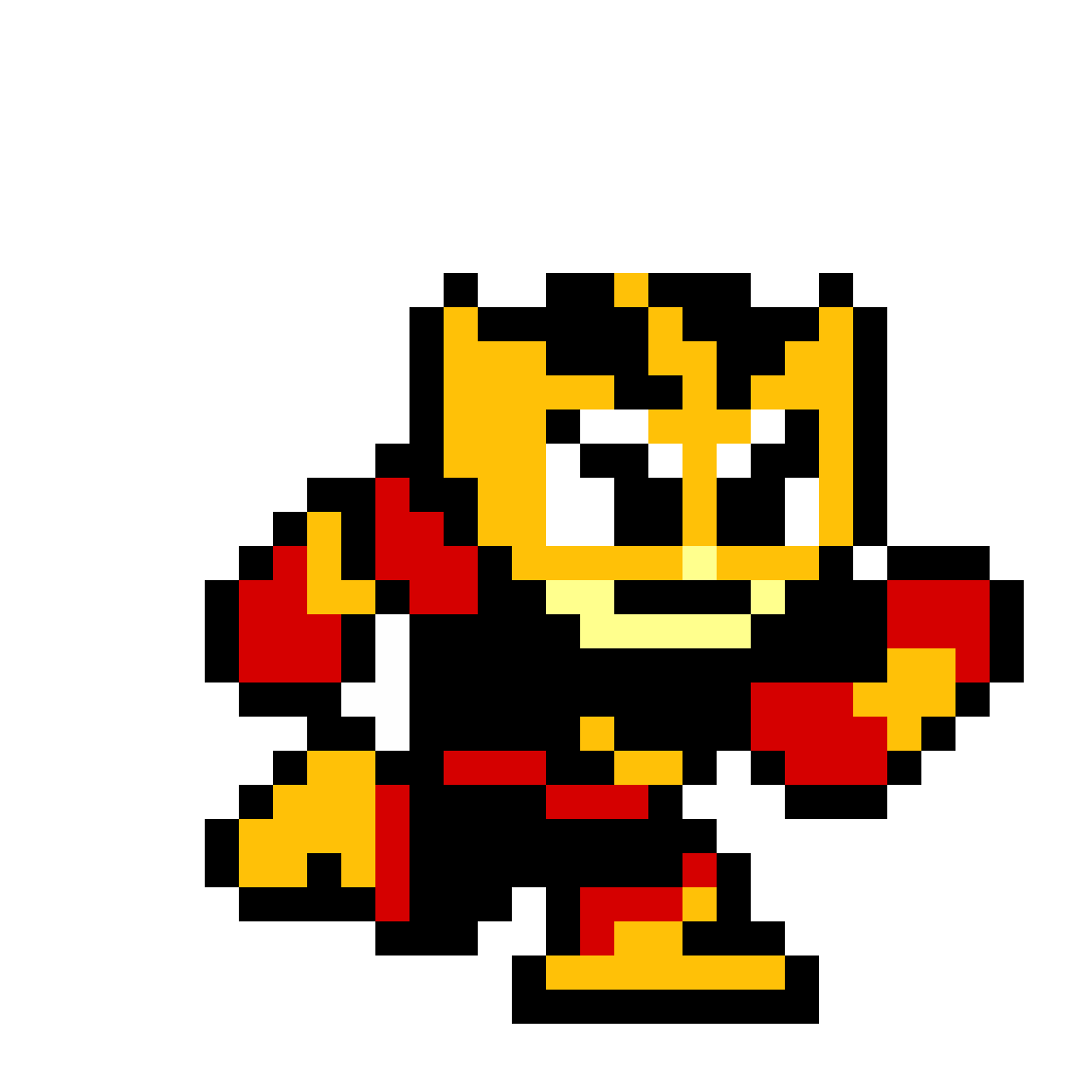Pixilart - Fixed Elec Man Run by Makkusu