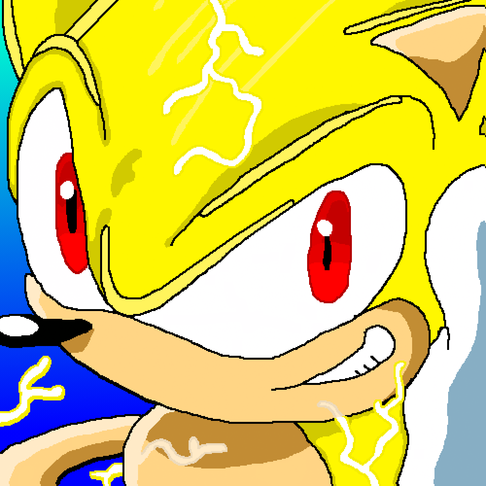 Pixilart - Super Sonic X by SuperSonic29