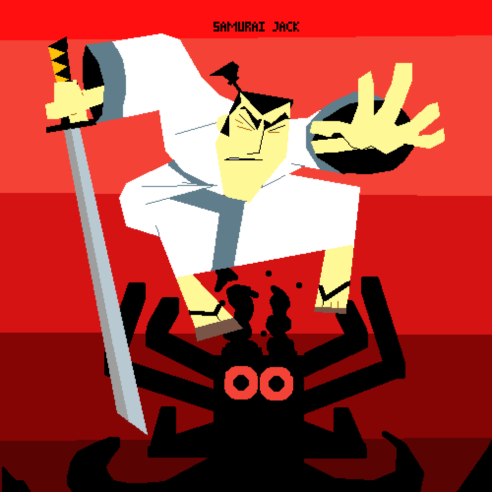Pixilart - Samurai Jack by GhostMace