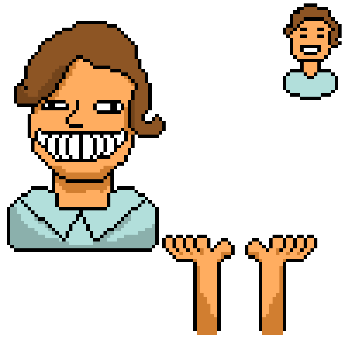 Pixilart - matt (dsaf) sprite by DeskLamp