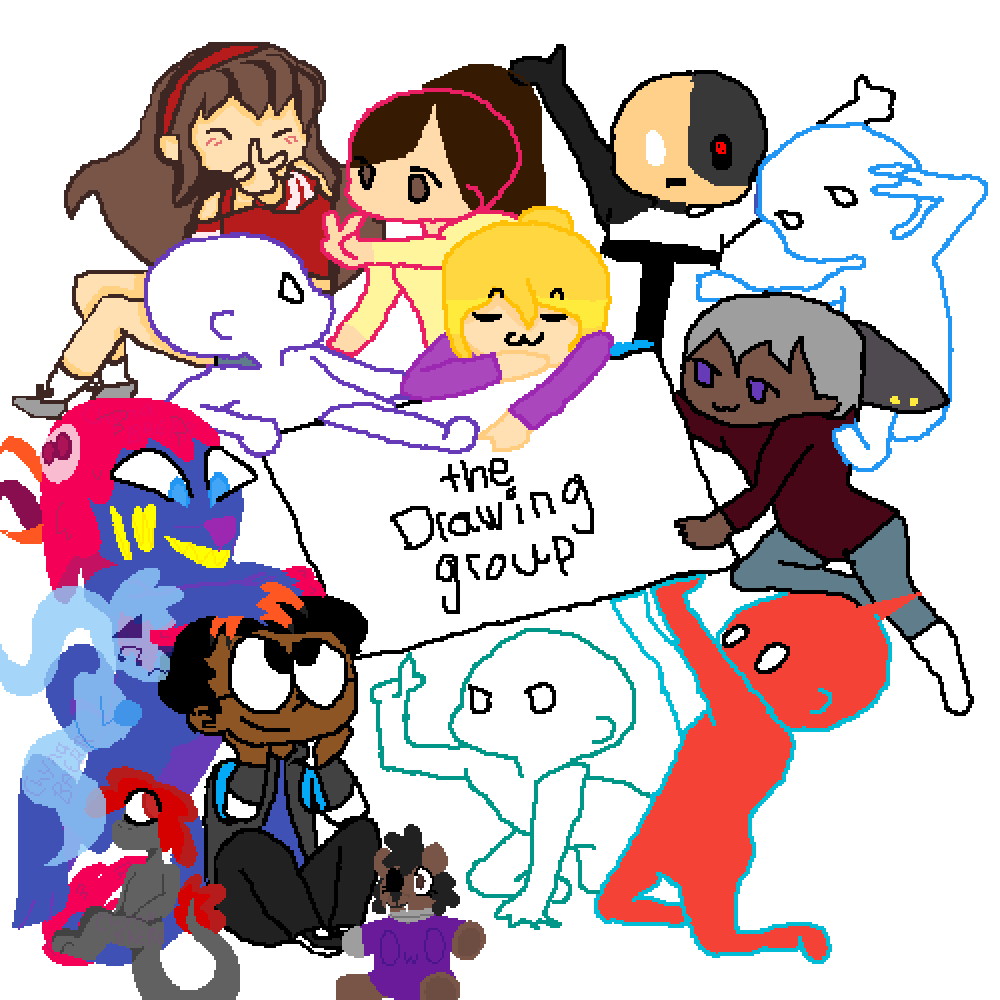 Pixilart - the drawing group by fandomcolors