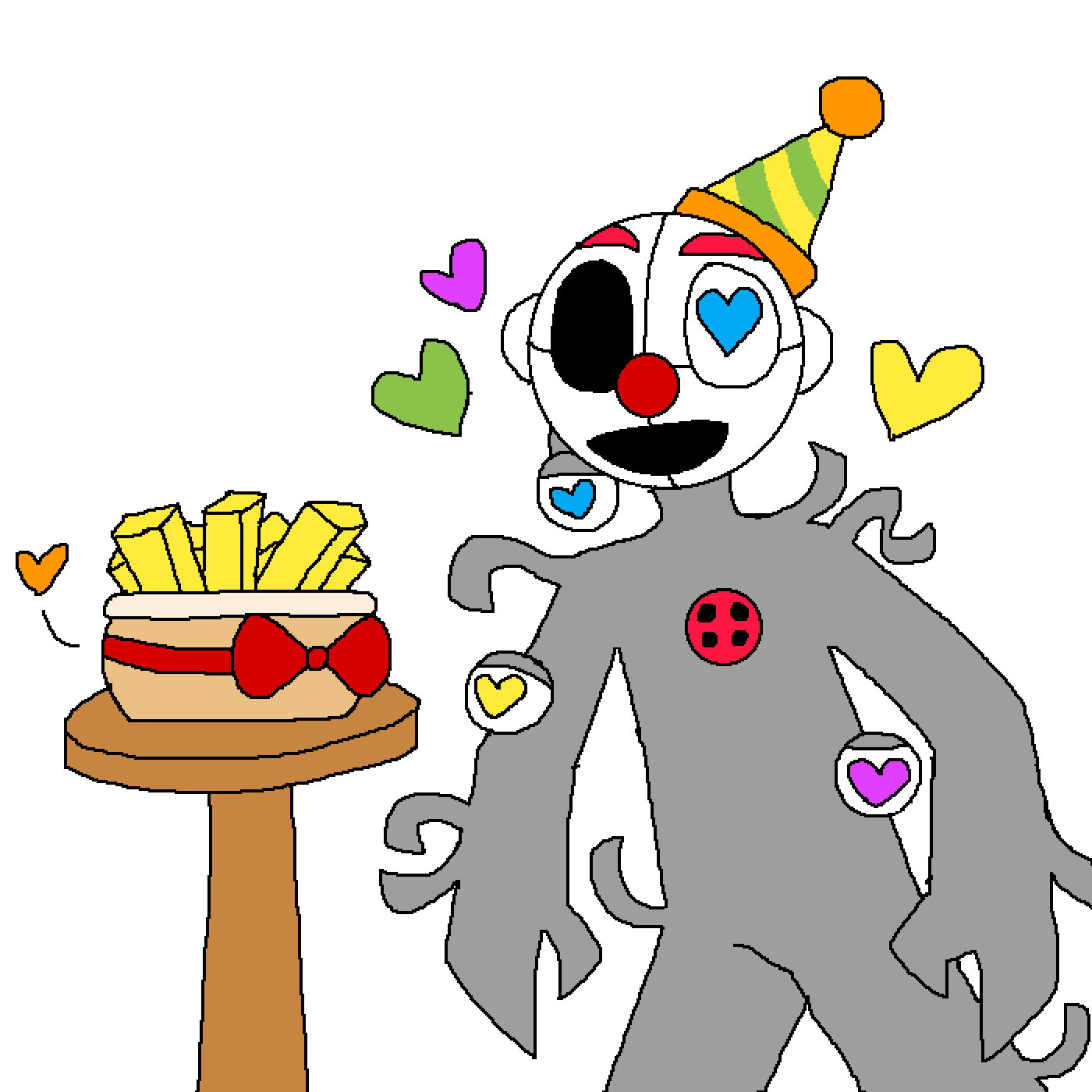 Pixilart - Ennard x Exotic Butters by DumbinaGOODway