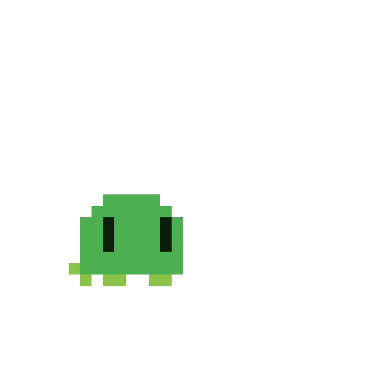 Editing Slime blob jump - Free online pixel art drawing tool - Pixilart
