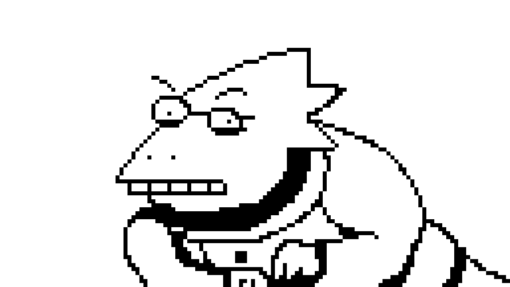 Pixilart - Alphys mad? by terrietont-