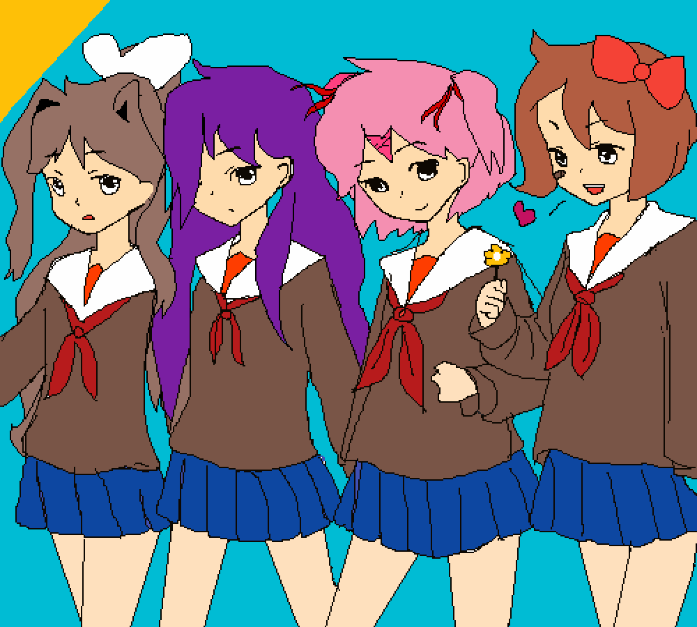 Pixilart - Doki Doki~ by Shako-Dremurr