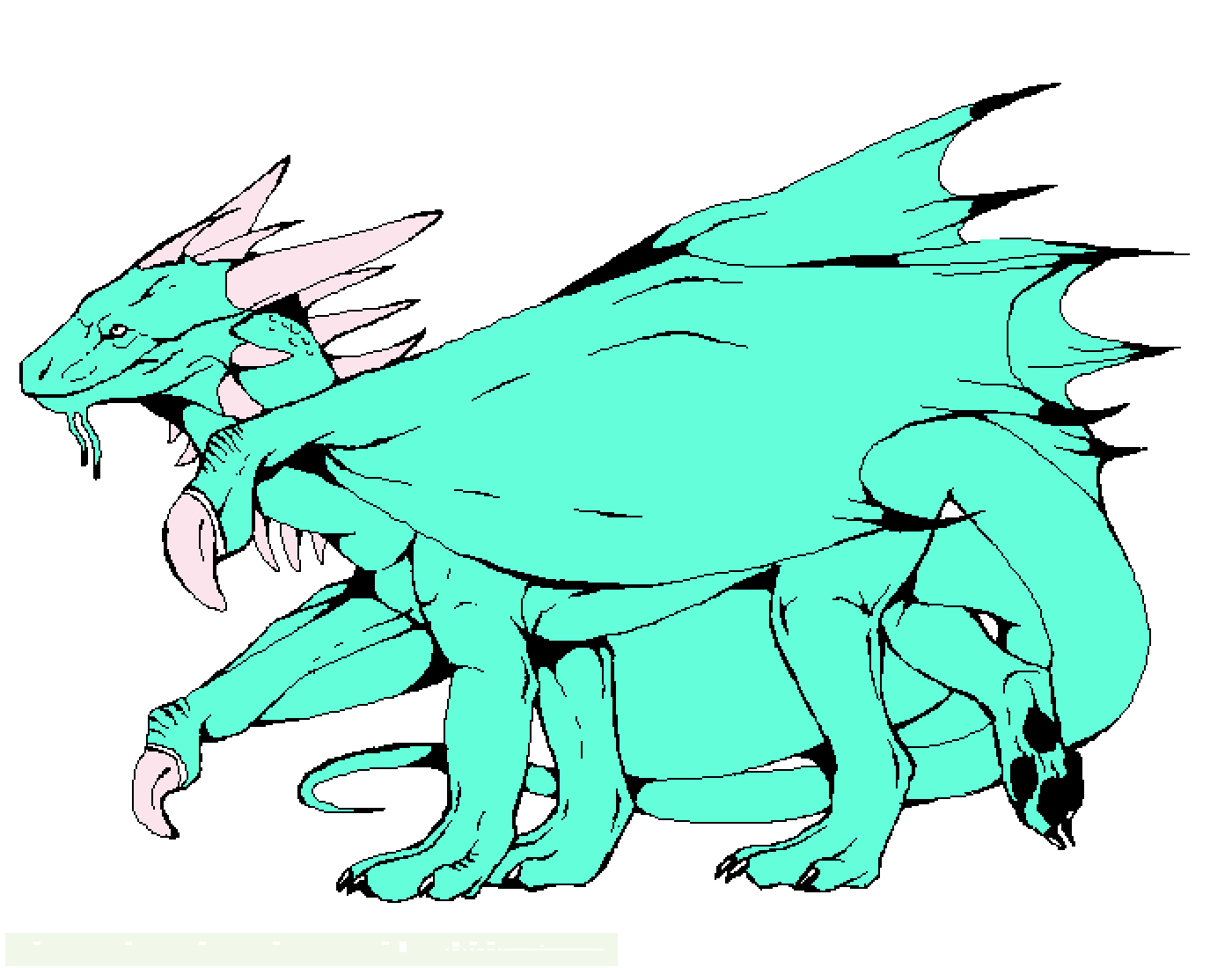 Pixilart - Dragon base by josh231185