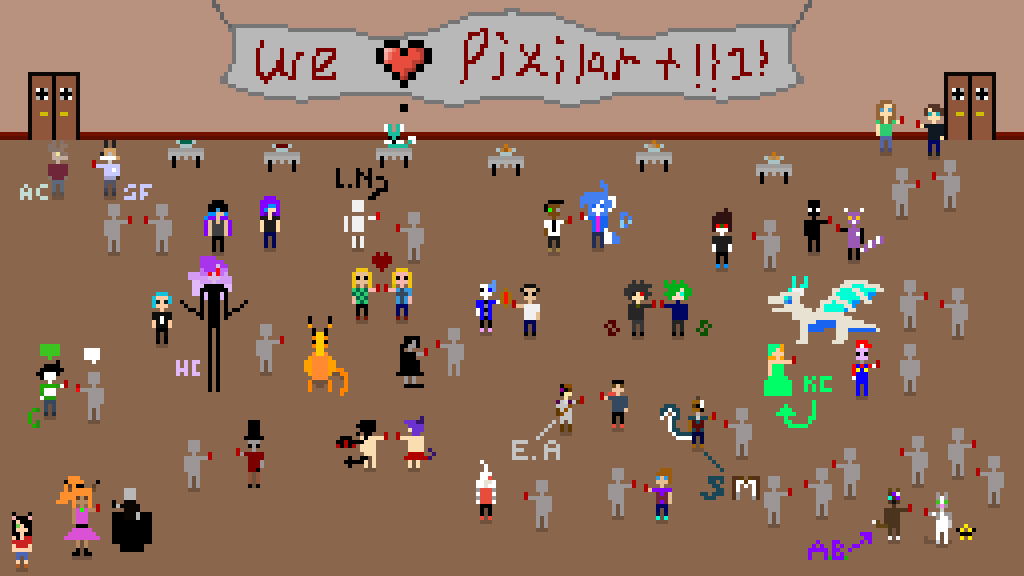 Pixilart - We by GalaxyPanda