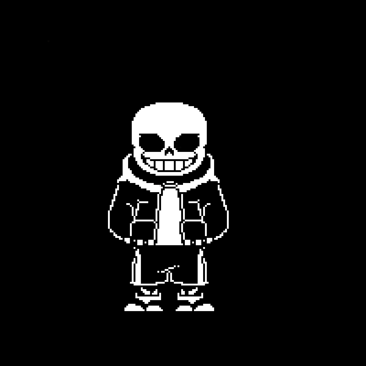 Pixilart - Sans Template editable by Undertalefan115